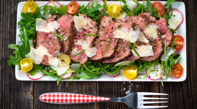 Beef Tagliata With Arugula | Sophisticated Woman Magazine